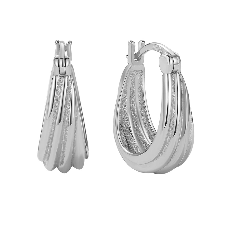 Affair earrings - silver – Edesa